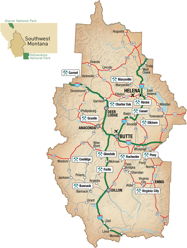 Southwest Montana's Ghost Towns | Glendale & Canyon Creek Charcoal Kilns